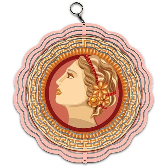Design | Simple Ancient Goddess Aphrodite Design Wind Spinner | Poshmark